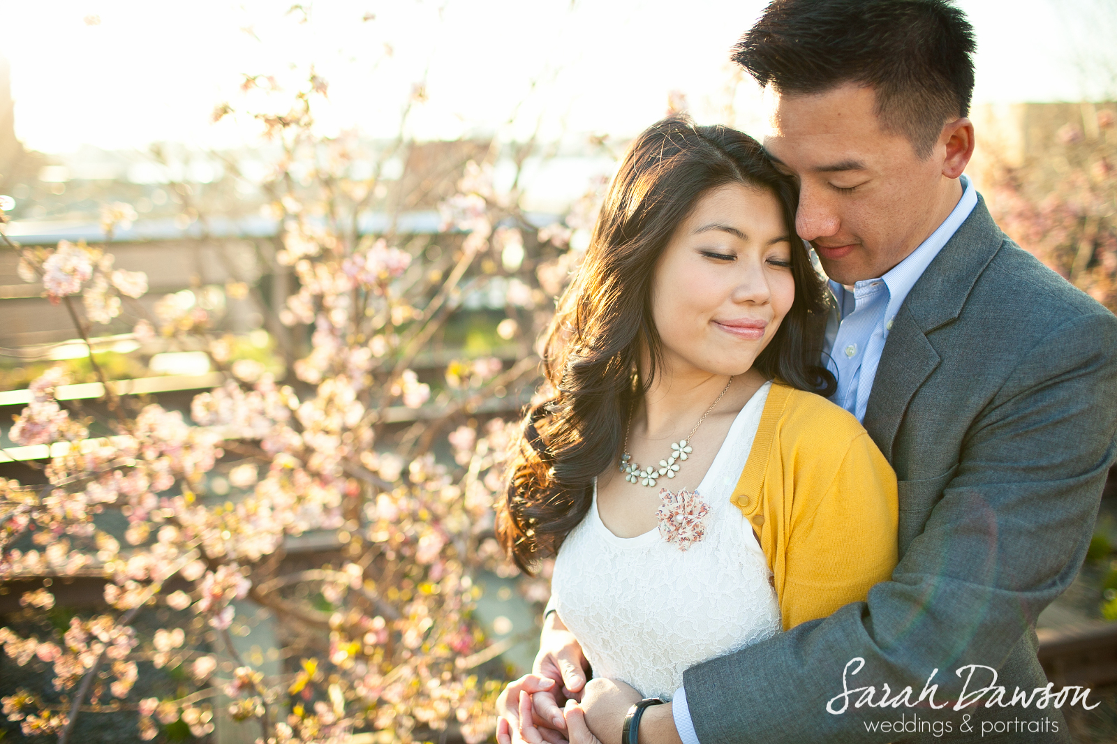 Ching & Andrew { engaged } New York City Engagement Session - Sarah ...