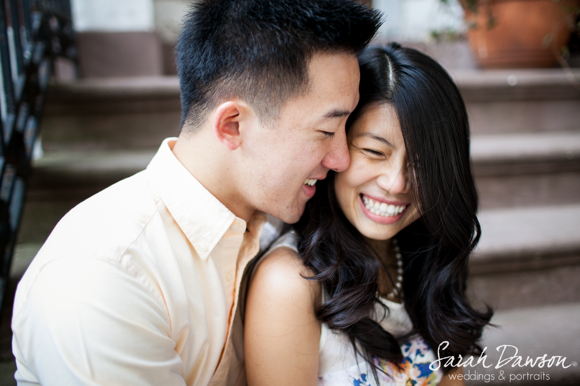 Ching & Andrew { engaged } New York City Engagement Session - Sarah ...